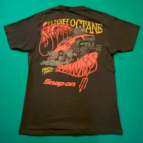snap on | Shirts | Snap On Mens Graphic Tshirt Medium High Octane Speed ...